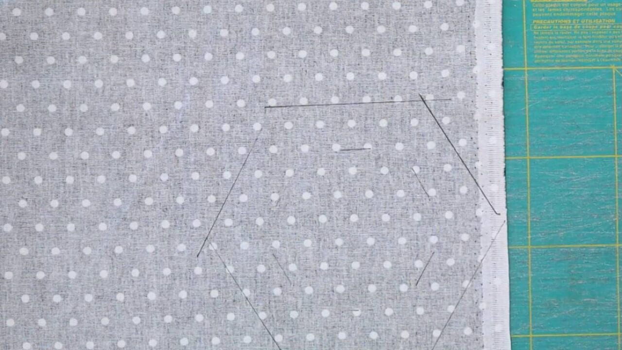 How to Quilt a Hexagon Quilt Top for Beginners - Sew Easy by Sandy