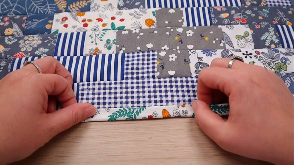 How to Sew a Plus Sign Quilt Pattern - Sew Easy by Sandy